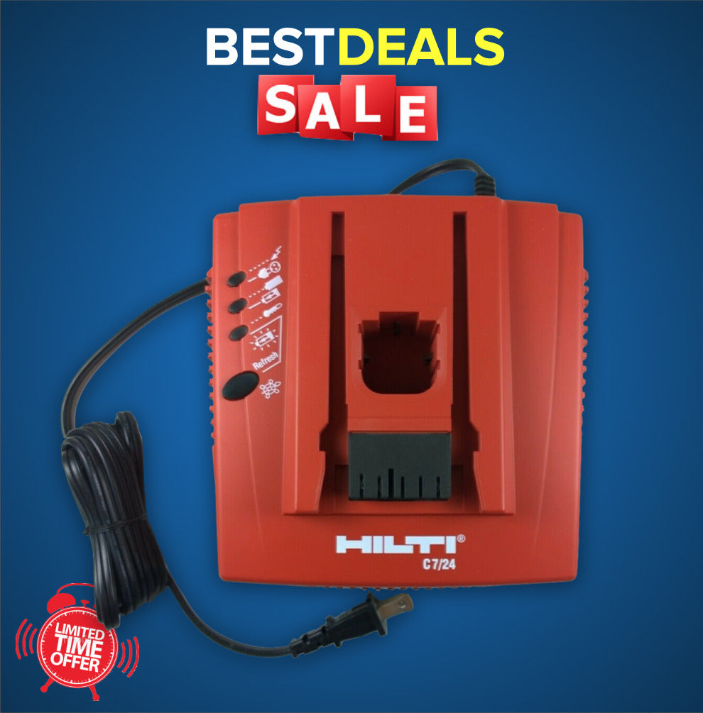 Hilti C7/24 Battery Charger, BRAND NEW – hitpros@shofly.com